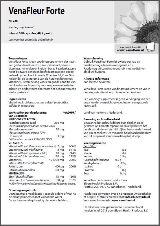 VenaFleur Extra Bloem - Webshop Rode Pilaren